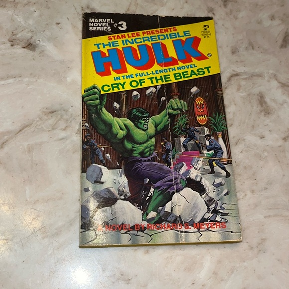Other | Marvel Novel Series 3 The Incredible Hulk Cry Of The Beast ...
